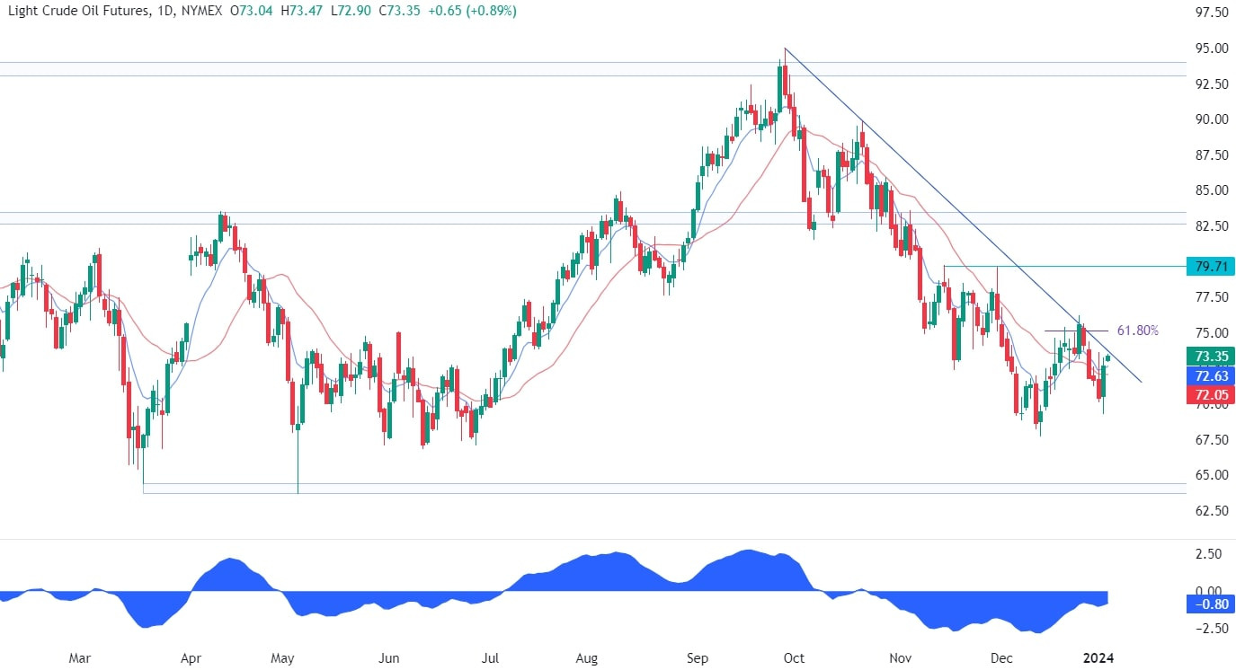 WTI Crude Oil Technical Analysis | investingLive